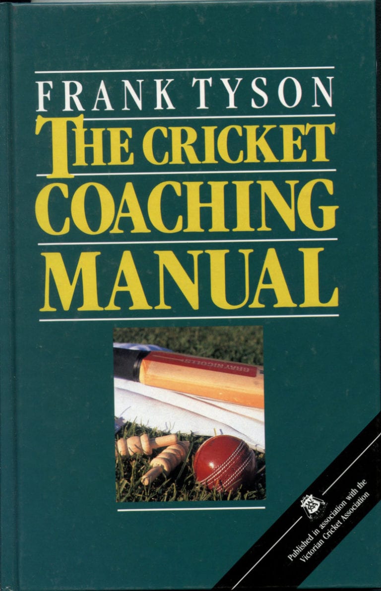 Cricketbooks.com.au | Tyson, Frank - The Cricket Coaching Manual