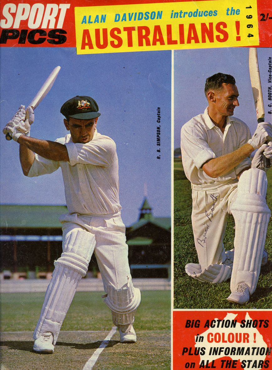 Cricketbooks.com.au | 1964 Sport Pics Alan Davidson introduces the ...