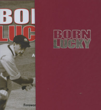 Cricketbooks.com.au | Potter, Jack - Born Lucky (deluxe limited edition ...